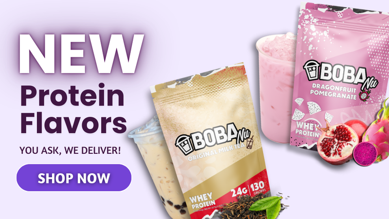 High Protein, Low Calorie Healthy Boba Tea | Boba Nutrition