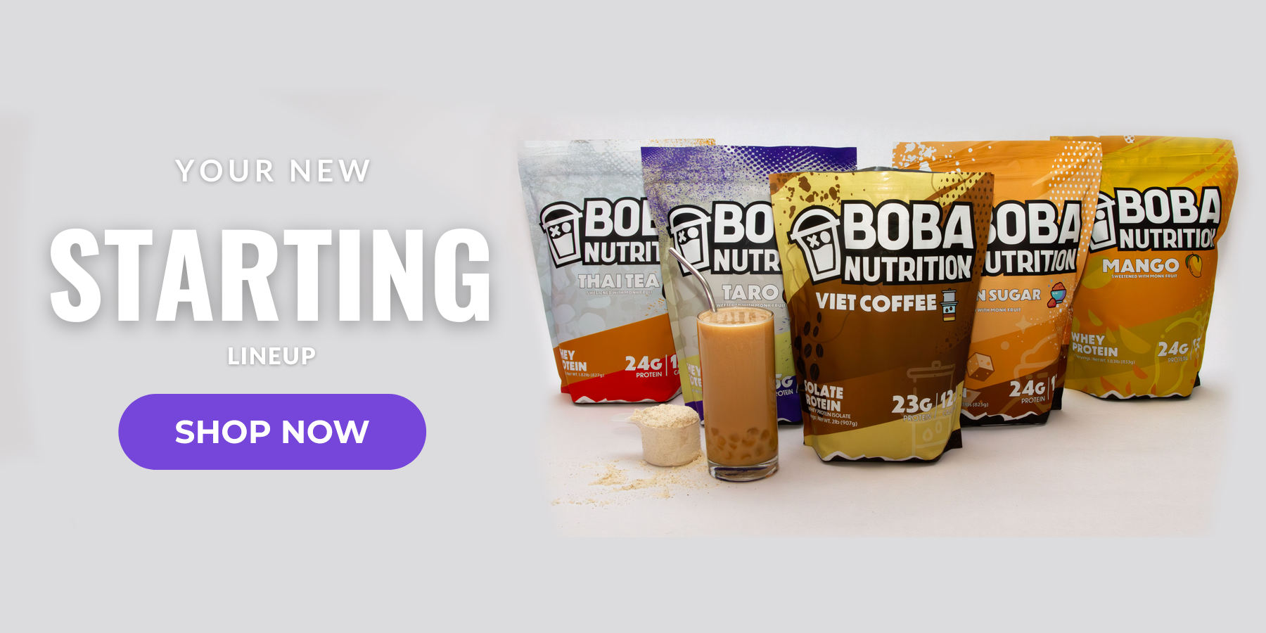 High Protein, Low Calorie Healthy Boba Tea | Boba Nutrition