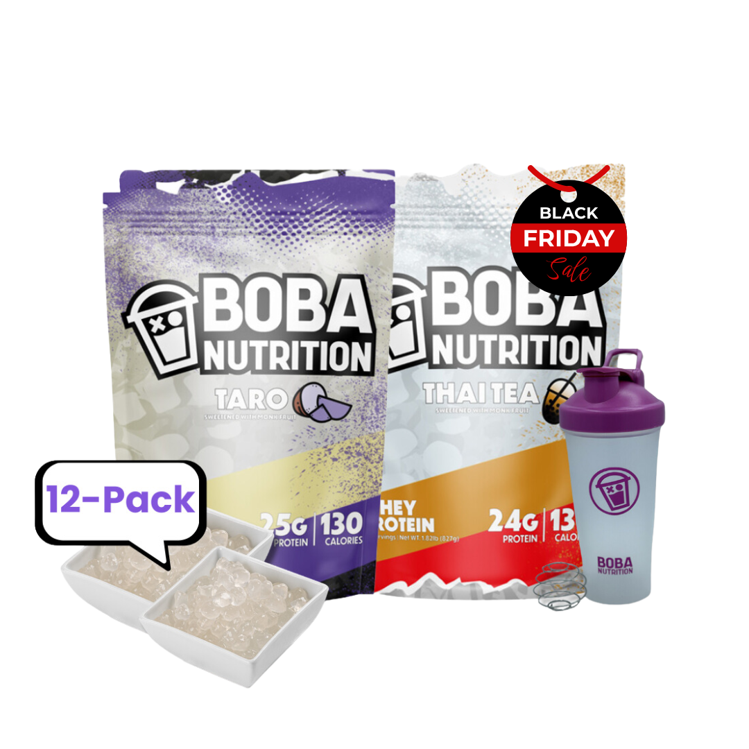 High Protein, Low Calorie Healthy Boba Tea | Boba Nutrition