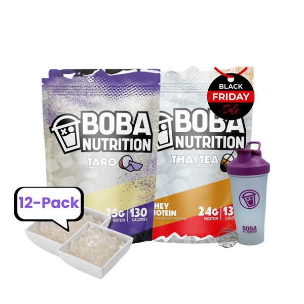 High Protein, Low Calorie Healthy Boba Tea | Boba Nutrition