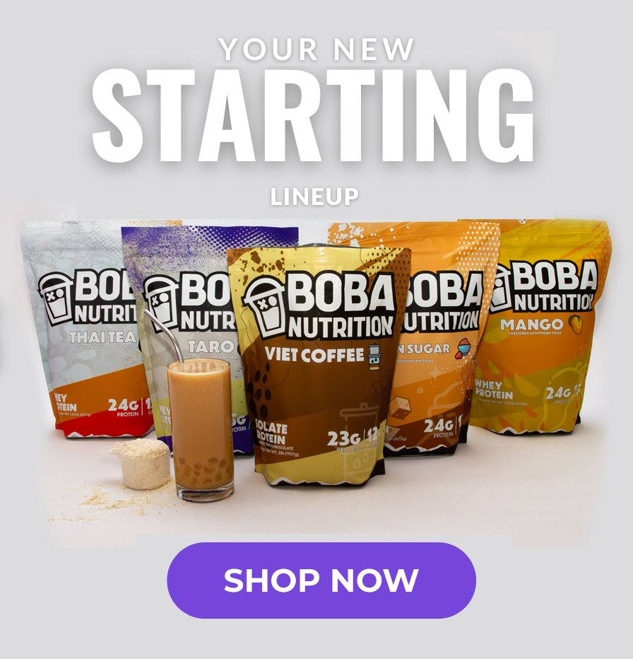High Protein, Low Calorie Healthy Boba Tea | Boba Nutrition