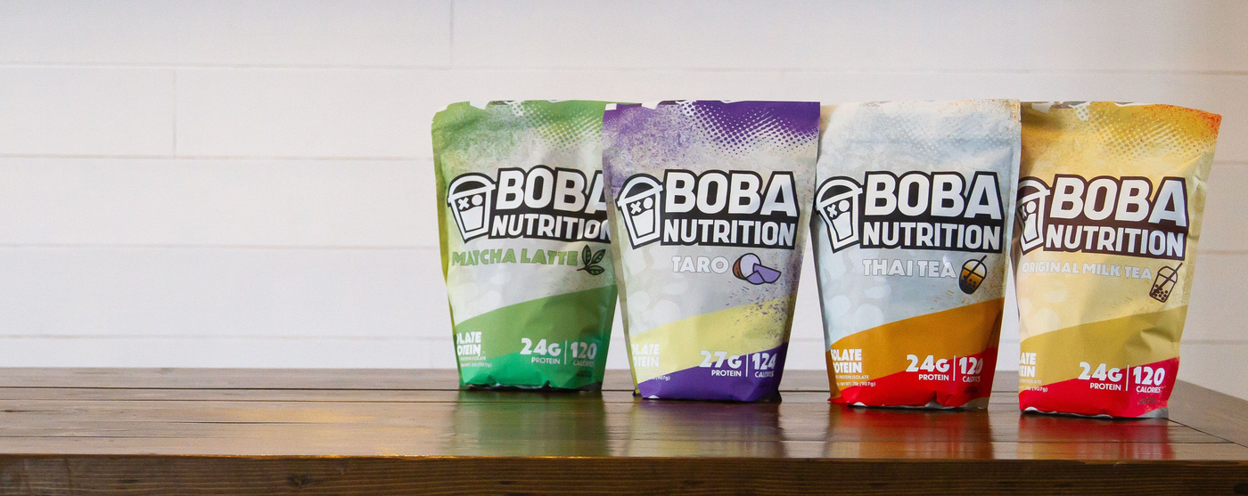High Protein, Low Calorie Healthy Boba Tea | Boba Nutrition